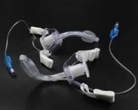 China Disposable PVC Tracheotomy tube High Volume Low Pressure Cuff ISO Standard Connector Smooth Round Tip for sale