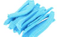 China 100 Pieces Disposable Non Woven Mob Caps Hairnets Head Cover 18-24