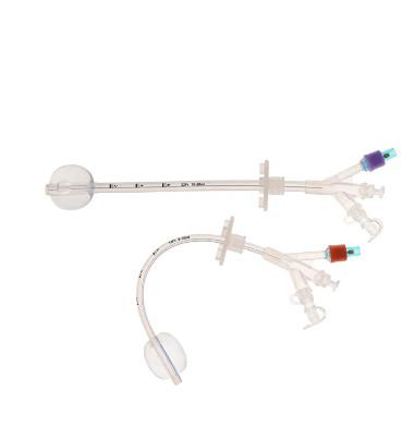 China Medical Grade Silicone Gastrostomy Tube With Gastric Balloon And Rounded Tip for sale