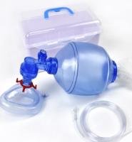 China Adult Manual Resuscitator 1500ml PVC Ambu Bag+Oxygen Tube for sale