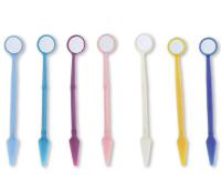 China Disposable Anti Fog Dental Mouth Mirror Sterilization Glass Lens for sale