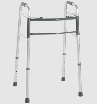 China 78-95CM Aluminum Lightweight Folding Walker Mobility Walking Aids Adult for sale