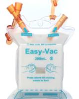 China 200ml Easy Vac Suction Reservoir Highest Quality Closed Wound Suction Drainage System for sale