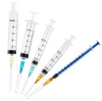 China Medical Consumables Syringes Disposable Plastic Syringe 2cc 3cc 5cc Syringe With Luer Lock Luer Slip for sale