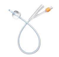 China 18 Fr 2 Way Silicone Foley Catheter Set Factory Supply Medical Device Medical Product for sale