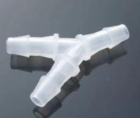China Medical 1.6mm To 19.5mm Y Shaped Plastic Wye Air Water Hose 3 Ways Y Connector Pipe Fittings for sale