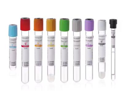 China CE Certified Medical Disposable Gel Clot Activator Tube PET Material Sterile Disposable Vacuum Blood Collection Tube for sale