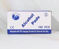 China Sterile Non-woven Medical Alcohol Swab 70% Isopropyl Phone Wipes Alcohol Prep Pad for sale