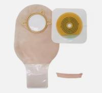 China Drainable Ostomy Bag Colostomy 2 Piece Colostomy Bags 57mm With Hook And Loop Closure for sale