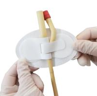 China Urinary Tube Holder Catheter Fixator Anti Slip Collector Drainage Stabilization Cannula Fixation Sticker for sale