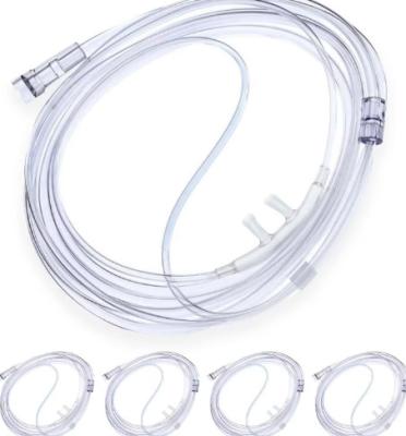 China 2.1m Nasal Oxygen Cannula Oxygen Tube For Infant And Adult for sale