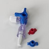 China Disposable Hospital Supply Medical Three Way Valve 3-Way Stopcocks With Luer Connections With Screw Cap for sale