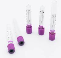 China EDTA Tube Purple Top Sterile Medical Disposable Vacuum Blood Collection Tube For Sale for sale