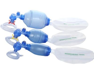 China Disposable PVC Adult Ambu Bags Manual Resuscitator for sale