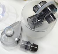 China 2000ml Adult Silicone Manual Resuscitator Breathing Bag Manual Resuscitator Artificial for sale