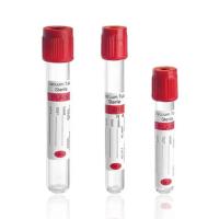 China Red Cap Plasma Separation Tube Vacuum Blood Collection Tube No Additive Tube for sale