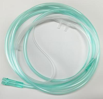China 2.1m Adult Nasal Oxygen Cannula With Soft Curved Prong Applying For Surgical Medical for sale