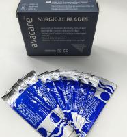 China Disposable Surgical Blade Sterile Stainless Steel Carbon Steel Surgical Scalpel Blade for sale