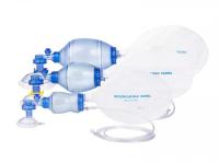 China 1600ml PVC Adult Manual Resuscitator Breathing Bag Manual Resuscitator Ambu Bag+Oxygen Tube for sale