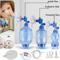 China 1600ml PVC Adult Manual Resuscitator Breathing Bag Manual Resuscitator Ambu Bag+Oxygen Tube for sale