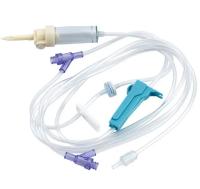 China Iv Infusion Set CE Sterile Infusion Iv Giving Set With Flow Regulator And Needle for sale