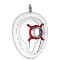 China CE Approved Disposable Adult Air Cushion PVC Anesthesia Mask With Cushion For Face for sale