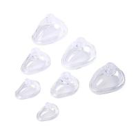 China CE Approved Disposable Adult Air Cushion PVC Anesthesia Mask With Cushion For Face for sale