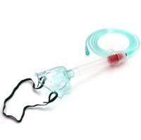 China Oxygen Adjustable Venturi Mask With 6PCS Colored Venturi Connectors For Adult for sale