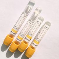 China CE Certified Vacuum Venous Yellow Cap Gel Clot Activator Serum Blood Collection Tube for sale