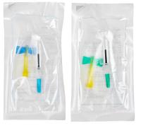 China Butterfly Needles For Vacuum Blood Collection Safety Wing Butterfly Blood Collection Set Have CE ISO for sale