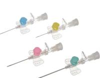 China Medical Sterile 14G 18G 20G 22G 24G 26G Iv Cannula With Wings With Port for sale