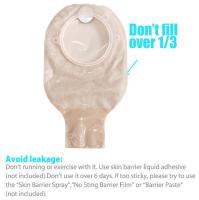 China Colostomy Bags,Ostomy Colostomy Supplies One Piece Drainable Pouches With Clamp Closure for sale