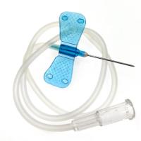 China Scalp Vein Set Medical 19G 20G 21G 22G 23G 24G 25G 26G 27G Butterfly Needle With Double Wing for sale