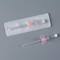 China IV Cannula With Injection Port 20G 22G 24G Butterfly IV Catheter Veterinary Supplies for sale
