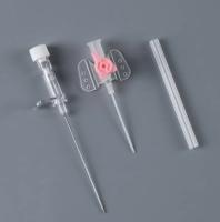China IV Cannula With Injection Port 20G 22G 24G Butterfly IV Catheter Veterinary Supplies for sale