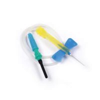 China Safety Collection Blood Set Safety Wing Butterfly Blood Collection Needle With And Without Holder CE Certificate for sale