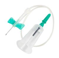 China Safety Collection Blood Set Safety Wing Butterfly Blood Collection Needle With And Without Holder CE Certificate for sale