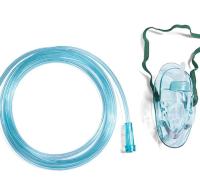 China CE ISO Certified Disposable Medical Pvc Oxygen Mask With Tubing for sale