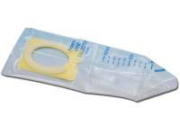 China Medical Pediatric Urine Collector Bag PVC Transparent 100ml 200ml 500ml Drainage Urine Leg Bag for sale