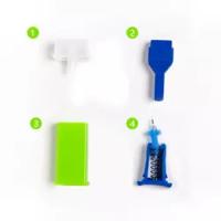China Medical Sterile Disposable Automatic Safety Blood Lancets Pressure Activated Design for sale