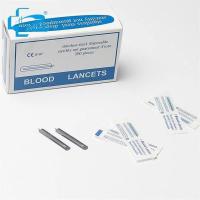 China Medical Equipment Stainless Blood Collection Needle Steel Blood Lancet for sale