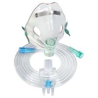 China Medical Disposable Adult Pediatric Aerosal Nebulizer Mask 0.3ml/min Atomization Rate for sale