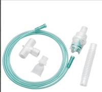 China Medical Disposable Adult Pediatric Aerosal Nebulizer Mask 0.3ml/min Atomization Rate for sale