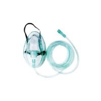 China Wholesale Cheap Prices Transparent Medical Material PVC Oxygen Mask For Hospital With 2.1m Tubing for sale