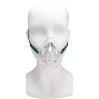 China Wholesale Cheap Prices Transparent Medical Material PVC Oxygen Mask For Hospital With 2.1m Tubing for sale