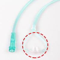 China 100% PVC Disposable Nasal Oxygen Cannula Standard Prongs Infant / Pediatric / Adult for sale