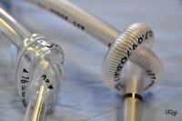 China 3mm-9mm Medical PVC Reinforced Cuffed Endotracheal Tube With A Spiral Wire for sale