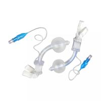 China Disposable Medical Supplies Pvc Soft Tracheostomy Cannula Tracheostomy Tube With Inner Cannula for sale