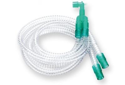 China 1.5m / 1.8m Disposable Reinforced PVC Anesthesia Circuirt For Adult / Pediatric Use for sale