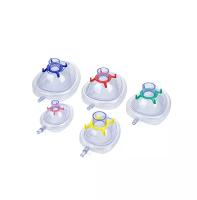 China Anaesthesia Mask Medical PVC Neonate Infant Pediatric Adult Air Cushion Anesthesia Mask for sale